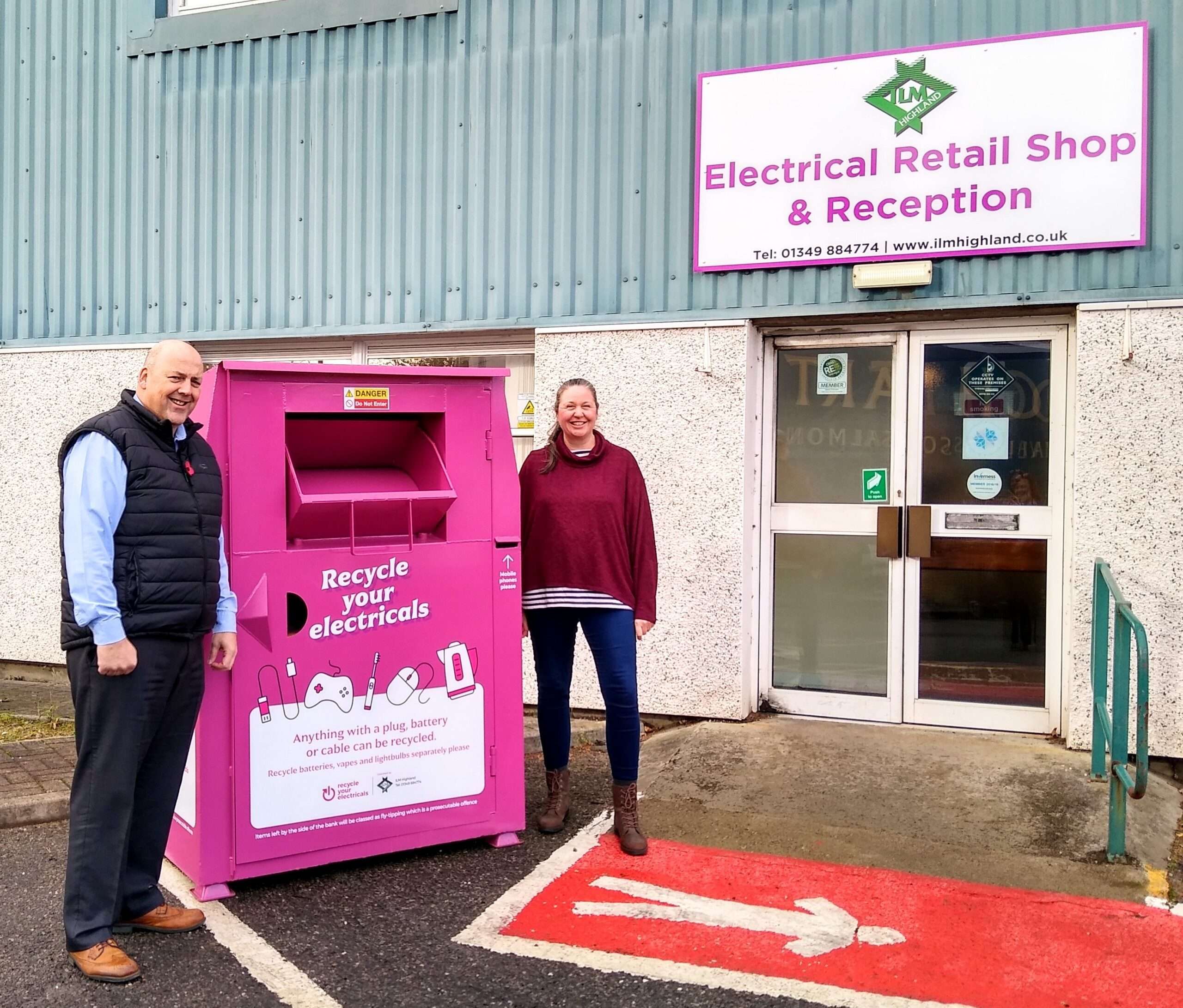 % ILM Highland project urges people to recycle their electricals - Reuse Network
